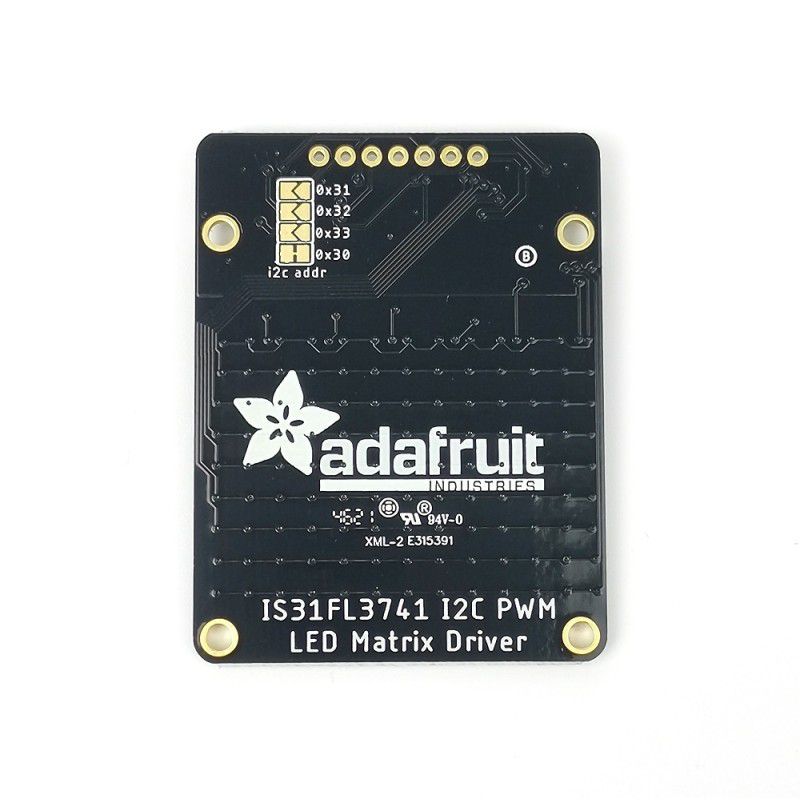 Adafruit IS31FL3741 13x9 PWM RGB LED Matrix Driver - STEMMA QT / Qwiic